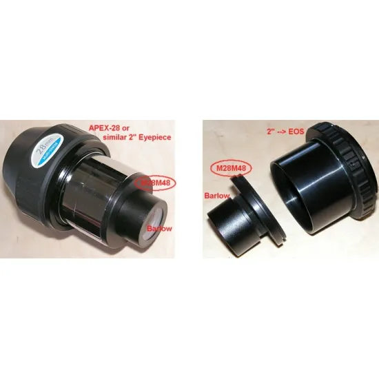 Filter Adapter from 1.25 inch to 2 inch